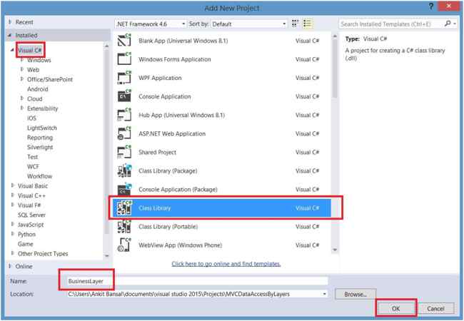 CRUD Operations in MVC Using Business Layer and Scaffolding